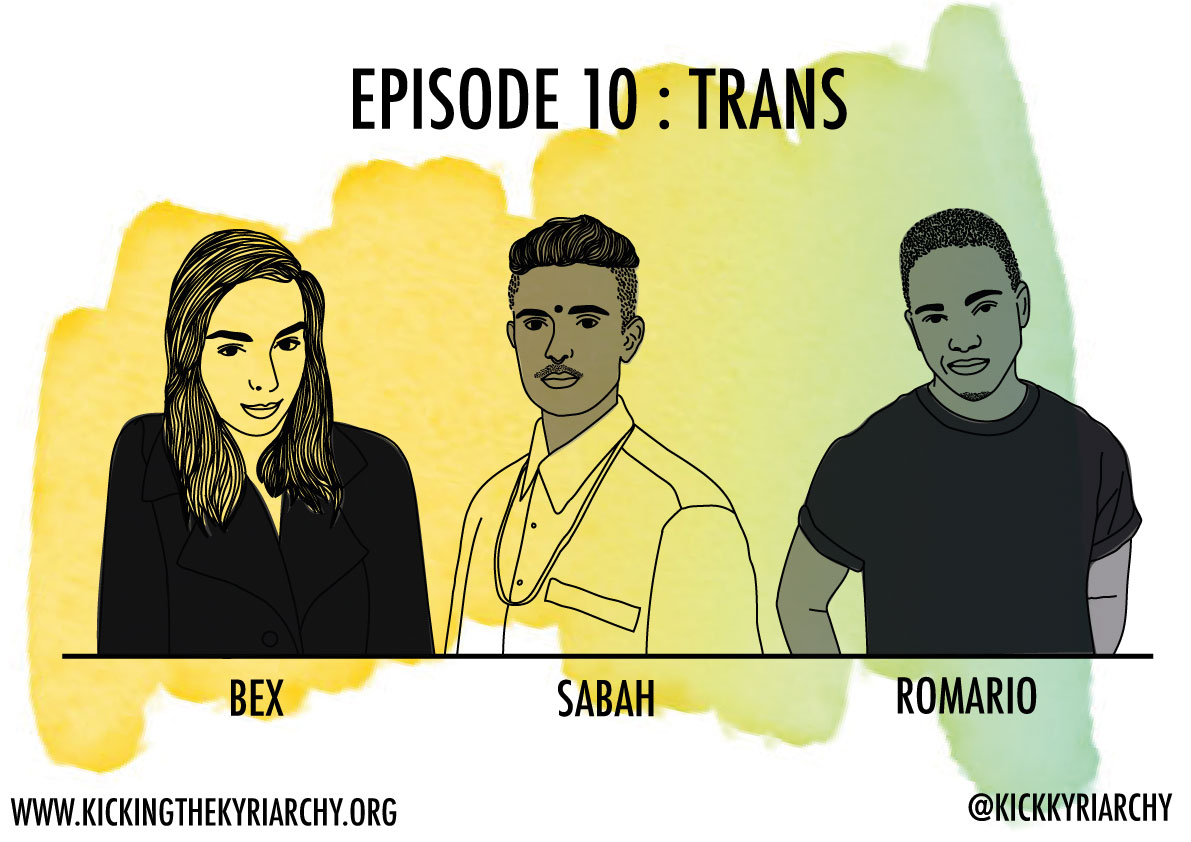 Interview on Kicking the Kyriarchy – Episode 10: Trans | Sabah Choudrey